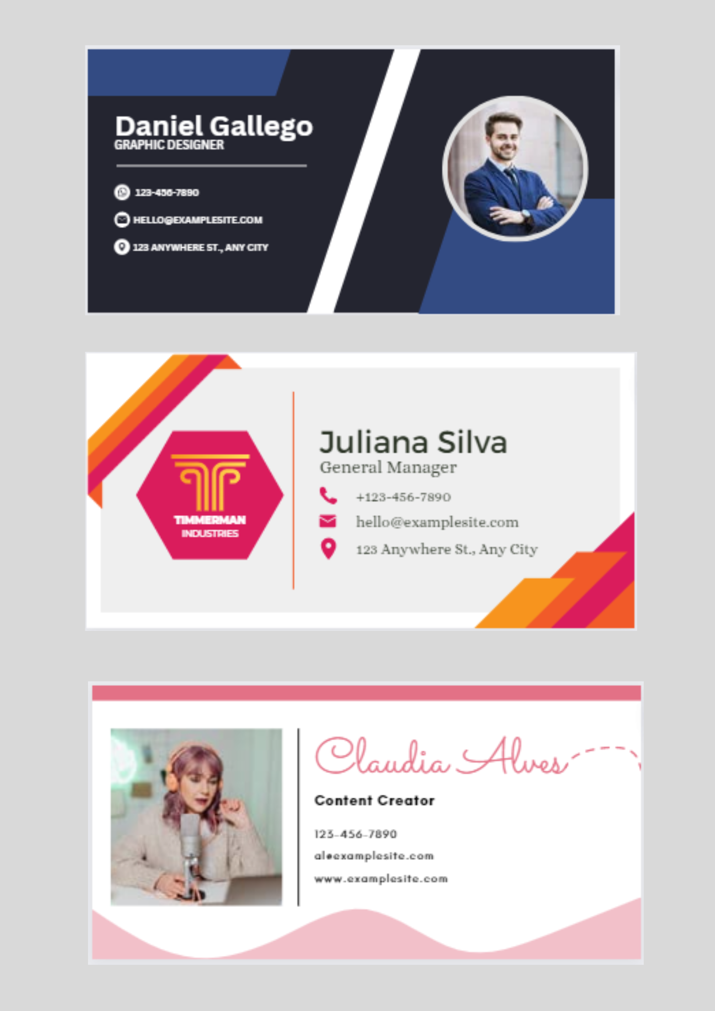 A Guide to Email Signature Design Size with Great Examples.