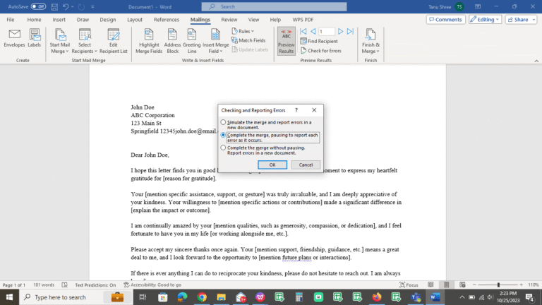 How to Generate Word Documents From Excel Data? | Learn Now!